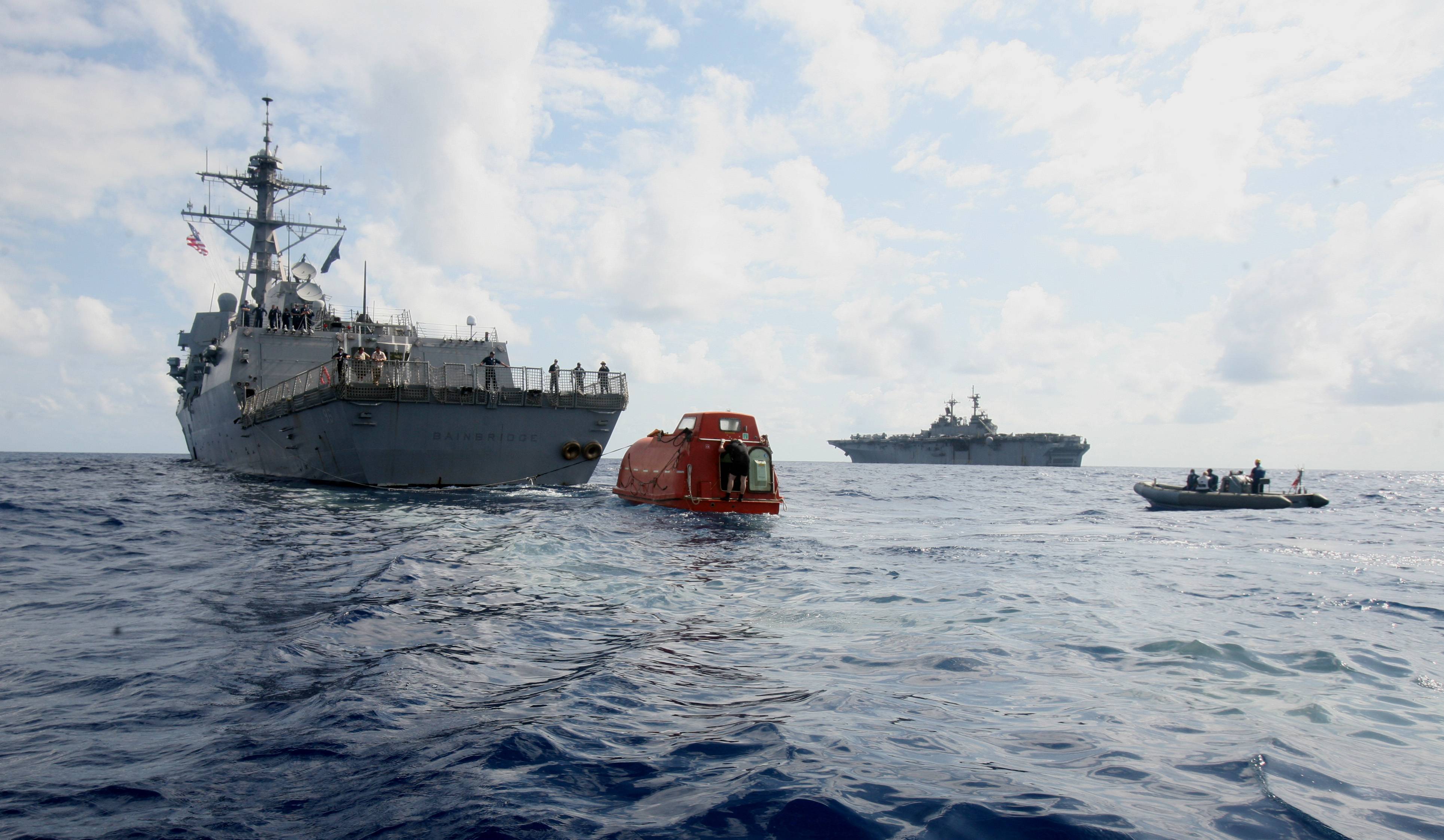 US Navy Sailors Reflect On Capt Phillips Rescue