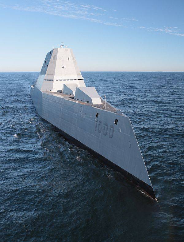 Video: Navy's New Destroyer Underway