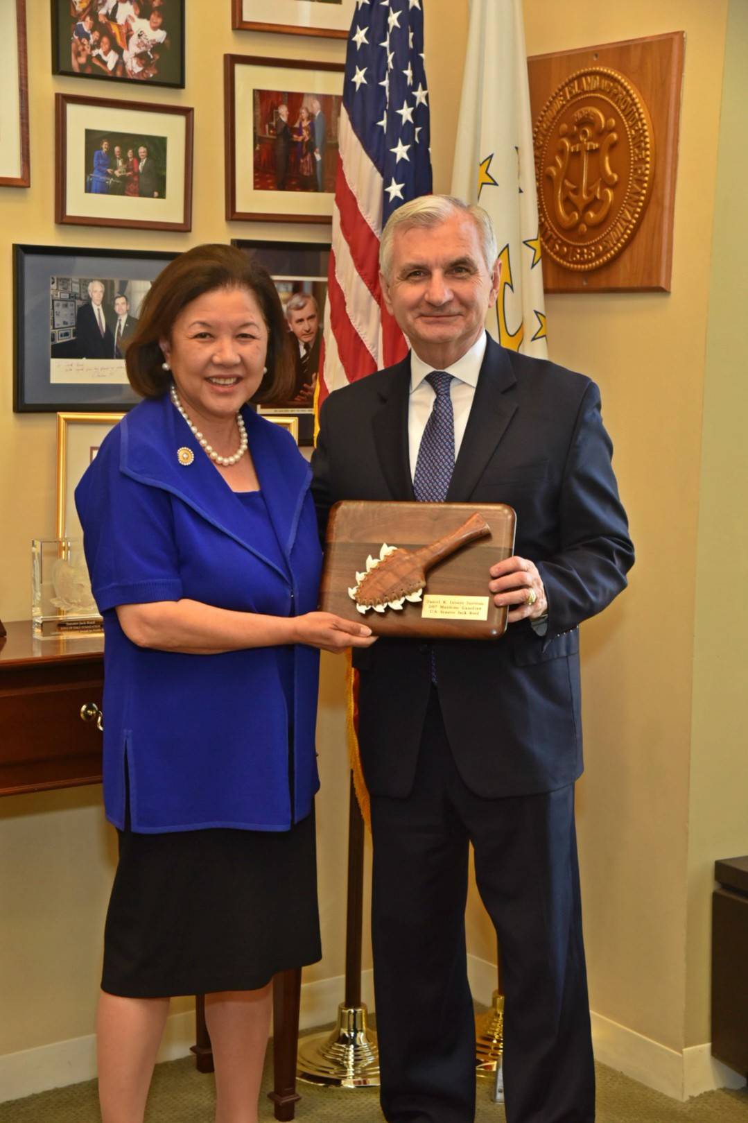 Sen. Reed Honored For Maritime Industry Support