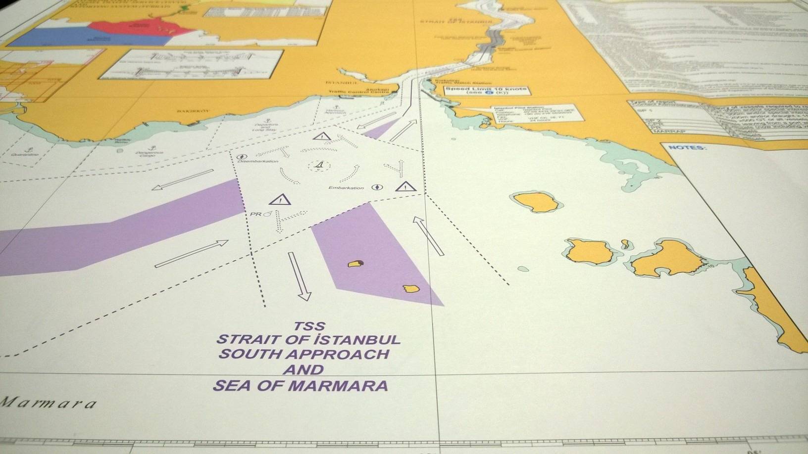 Turkish Straits Added To Admiralty Routeing Guides