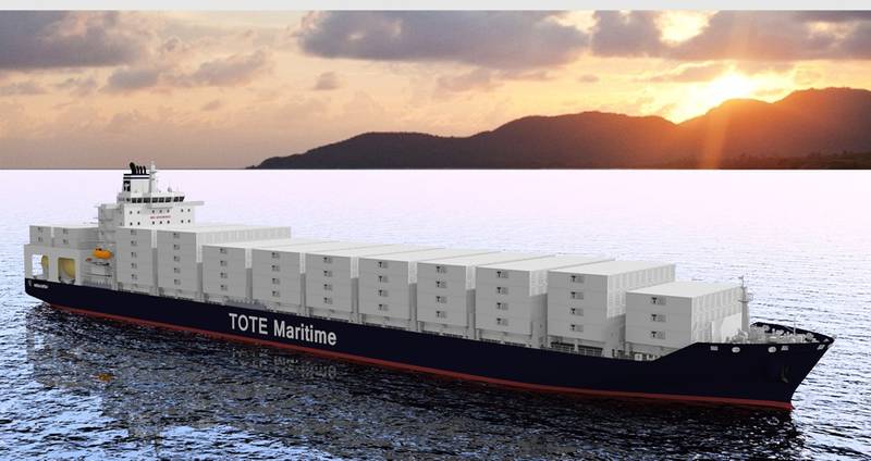 NASSCO, TOTE: Historic Deal to Build World's First LNG Powered ...