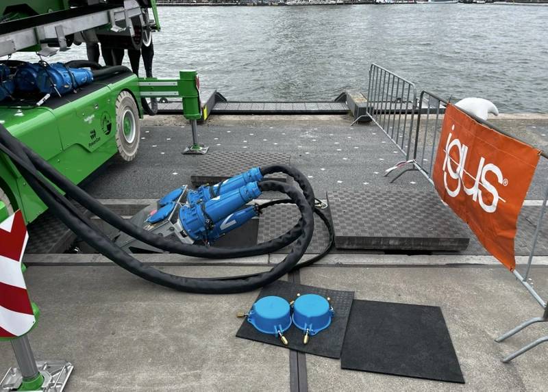 igus Wins Award for Mobile Shore Power Outlet System