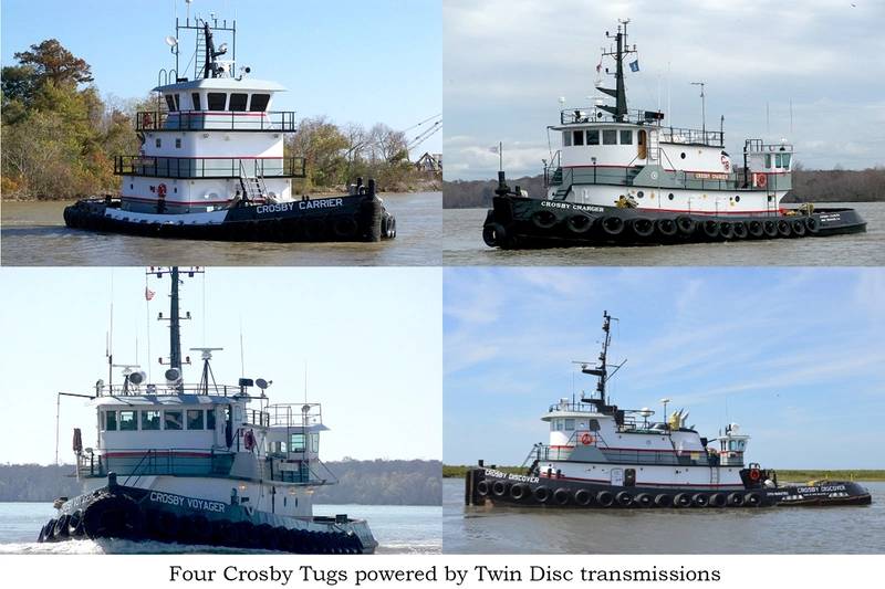 Crosby Tugs Relies On Twin Disc