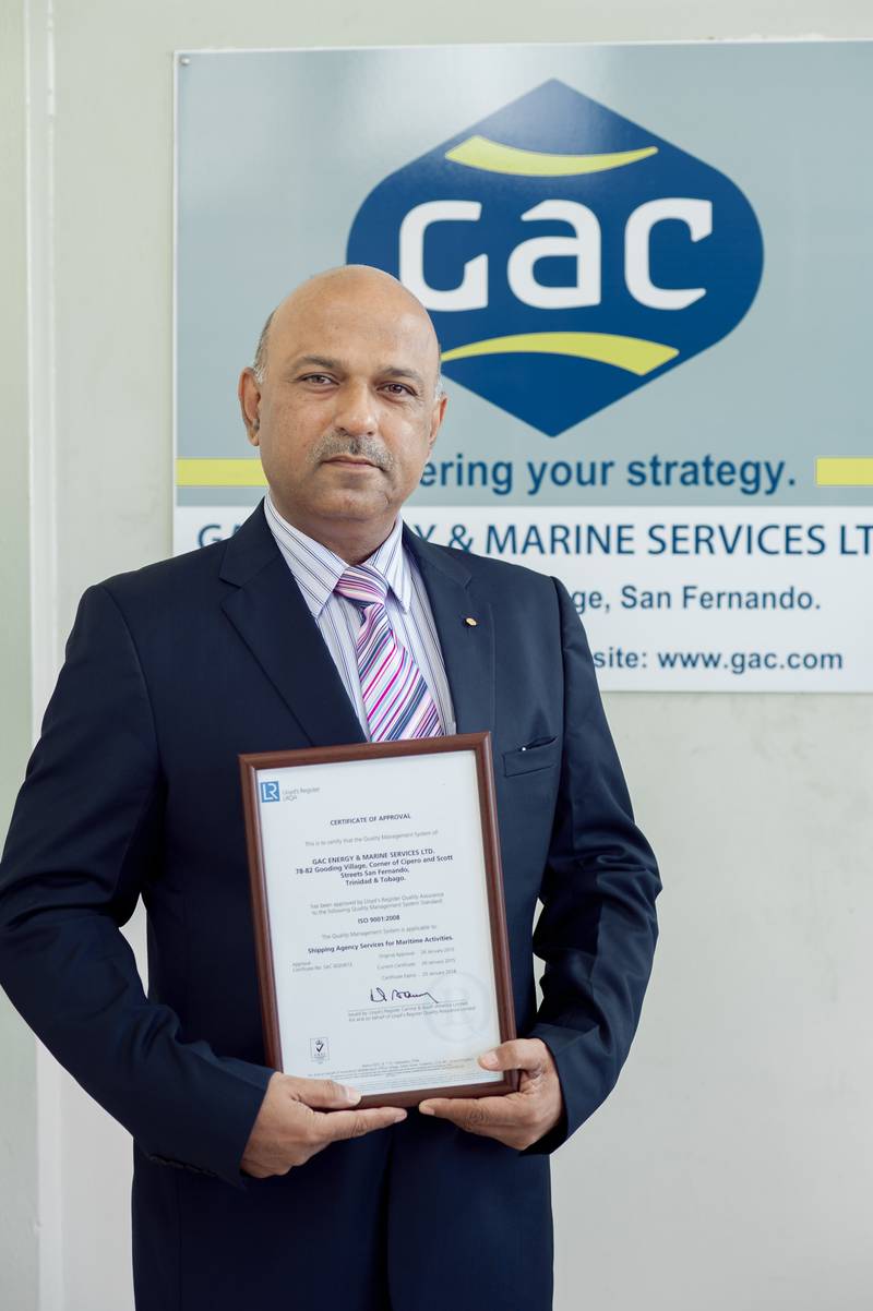 GAC Trinidad Tobago Awarded ISO Certification GAC Trinidad Tobago Awarded ISO Certification
