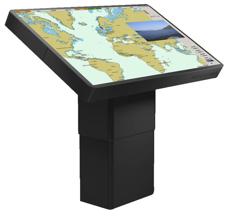 Hatteland’s 4K High-Resolution 55-in. Chart Table