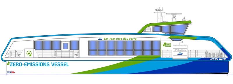 AAM to Construct Electric Ferries for SF Bay Ferry