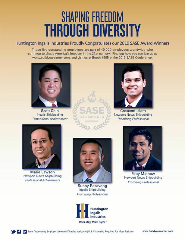 HII Employees Honored at SASE