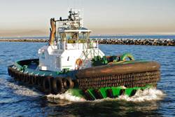 Foss' Retrofitted Hybrid Tug to be on Display