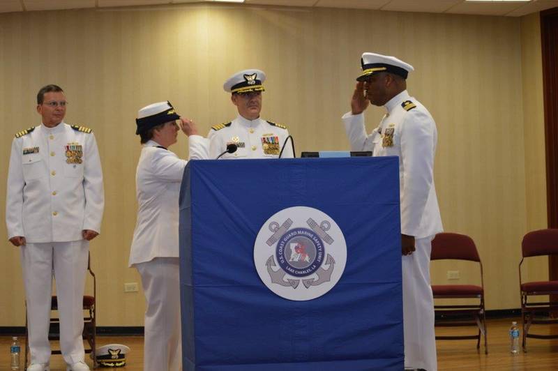 Lake Charles Receives New USCG Commander
