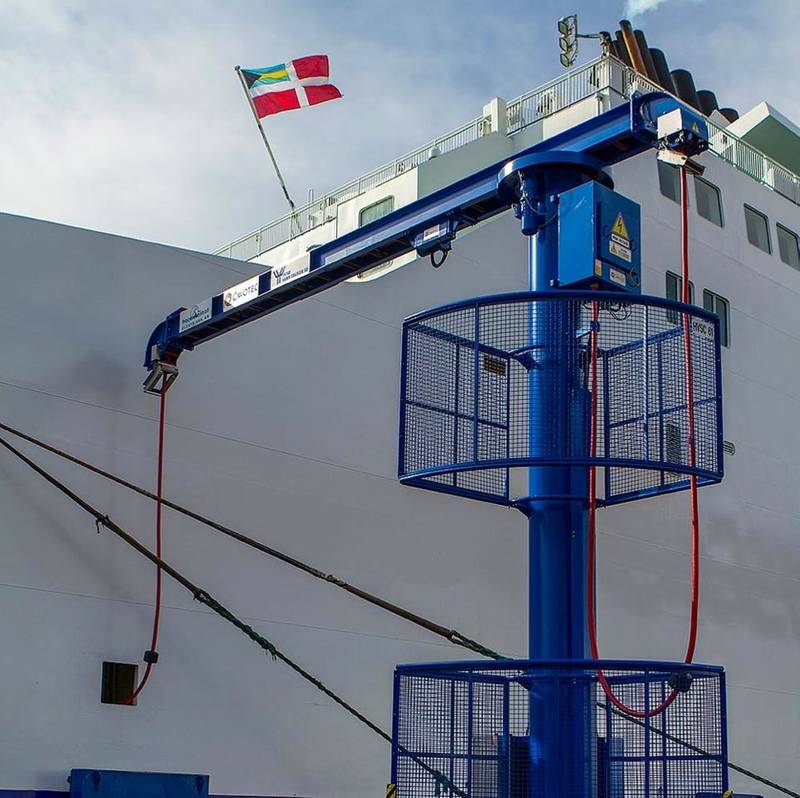 Cavotec Install AMP Unit in Port of Ystad, Sweden