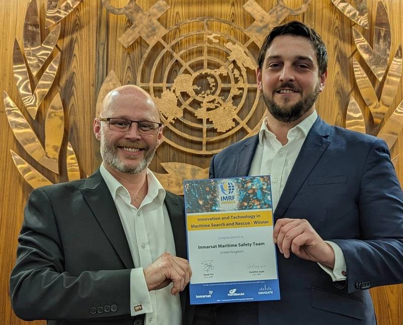 Inmarsat Maritime Safety Team Wins IMRF Award