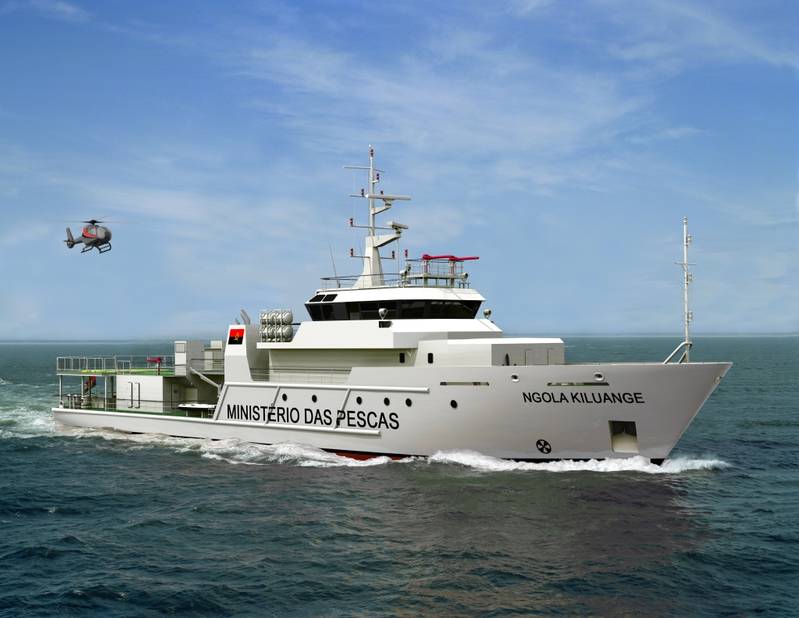 Damen Launches Fishery Inspection Vessel