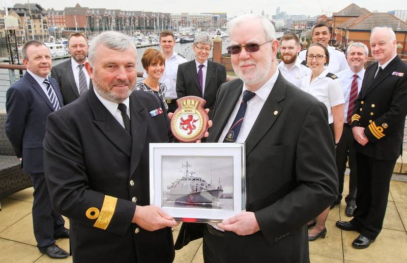 James Troop Receives Navy Accolade