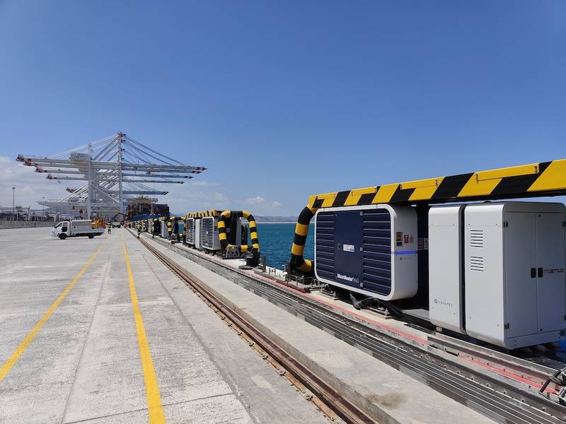 Automated Mooring System Installed at APM Terminals MedPort Tangier Automated Mooring System Installed at APM Terminals MedPort Tangier