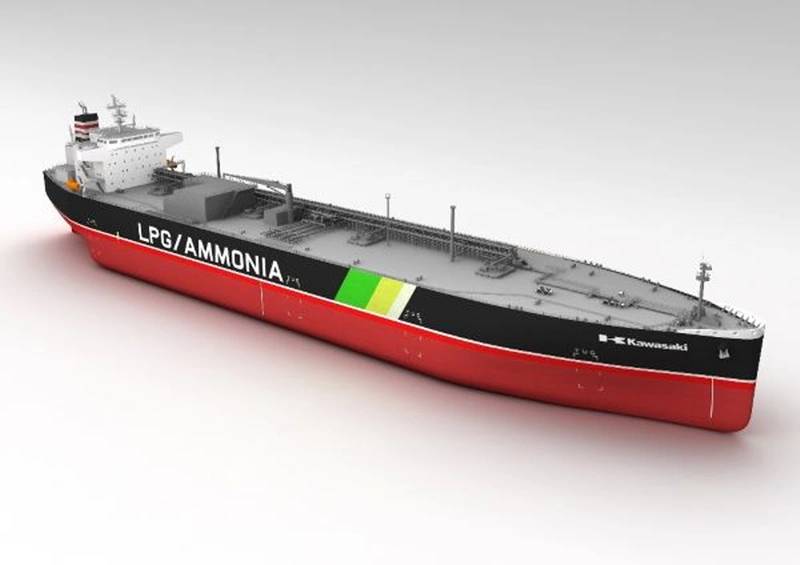 KHI Gets Order for NYK's Sixth LPG Dual-fuel Very Large LPG/Ammonia Carrier