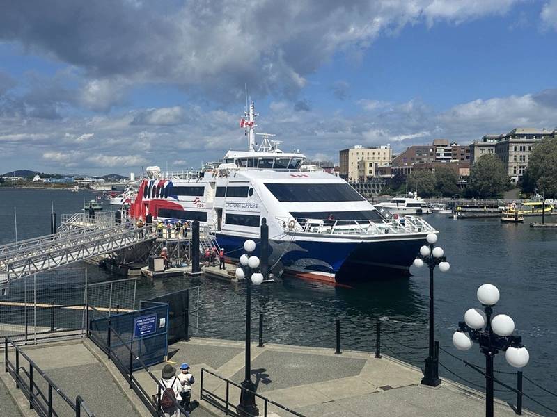 New Victoria Steamship Temporary Terminal Opens