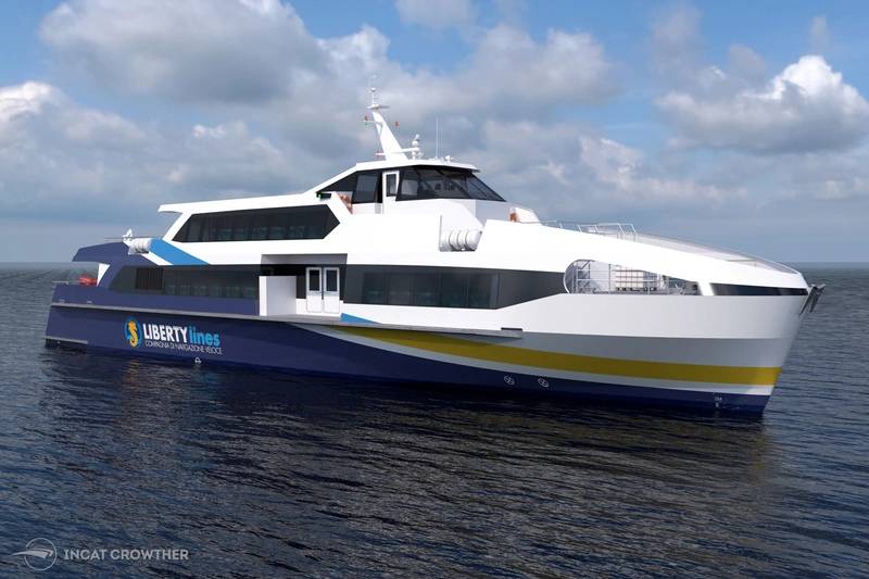 Liberty Lines Extends Hybrid Ferry Order to 12