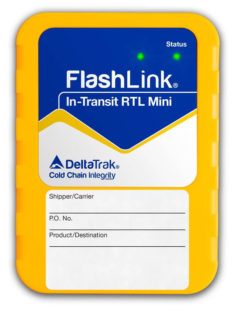 DeltaTrak Highlights FlashLink In-Transit Real-Time Mini Logger