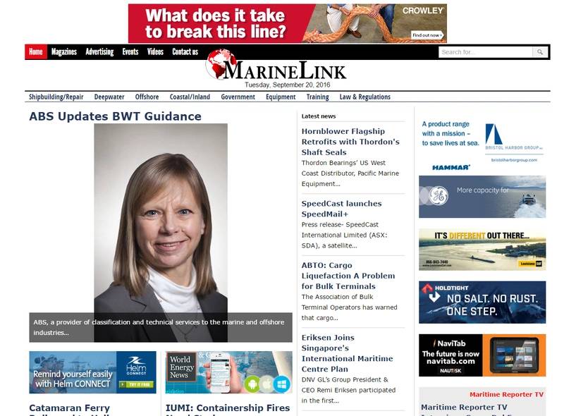MarineLink.com Gets a Facelift