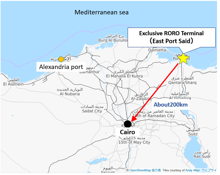 Partners to Develop Egypt's First Exclusive RoRo Terminal