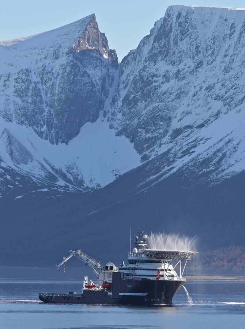 Kleven Delivers Construction Vessel to Olympic Shipping