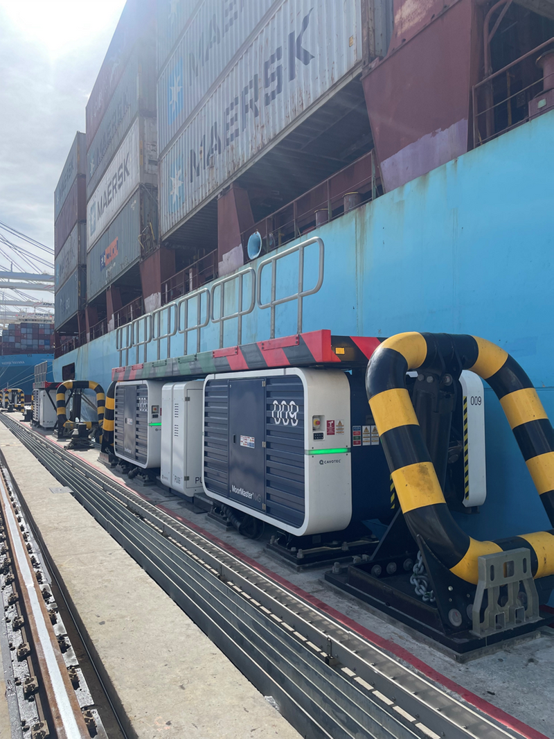 MoorMaster System Installed at DP World San Antonio