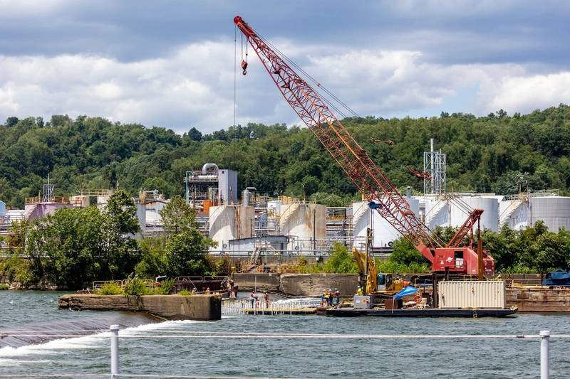 USACE Gives Update on Monongahela River Locks and Dam 3