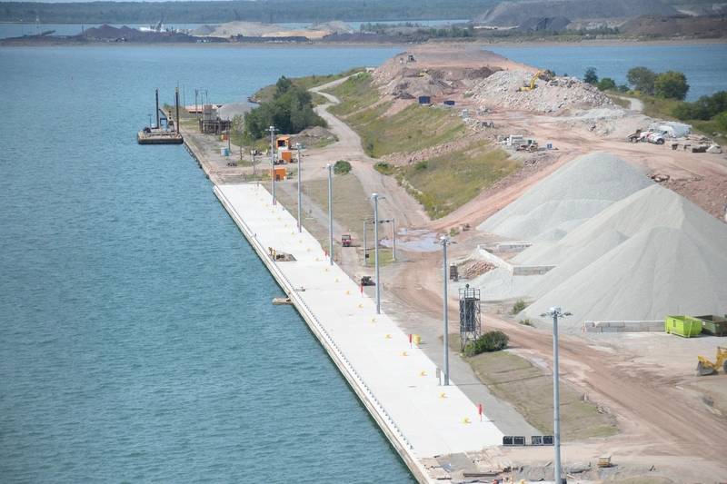 Second Phase of New Soo Lock Construction Completed