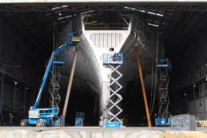 Engines Installed on Austal’s Trimaran