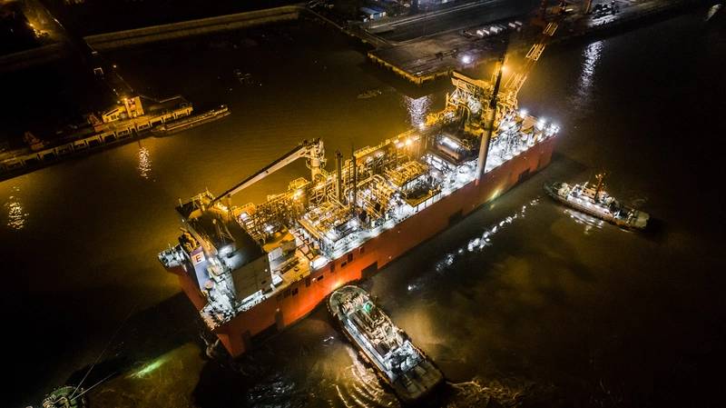 Tango FLNG En Route to Argentina