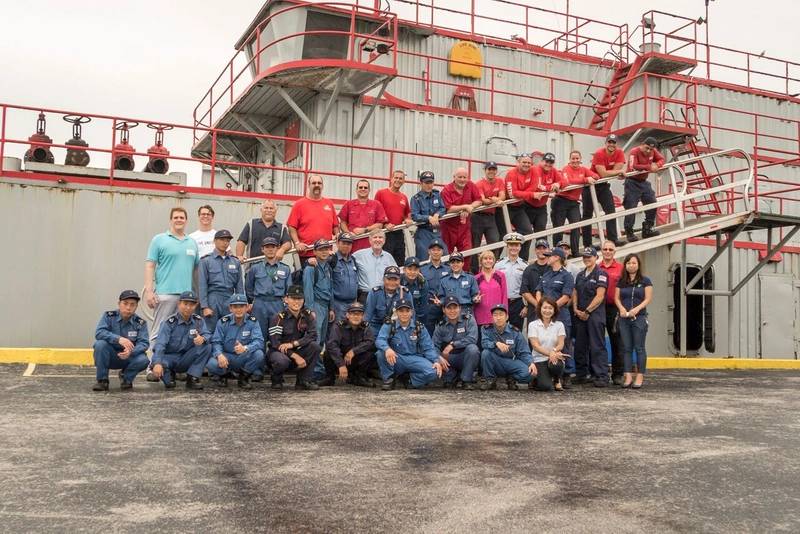 Japanese, US Coast Guard Train at Resolve Maritime Academy