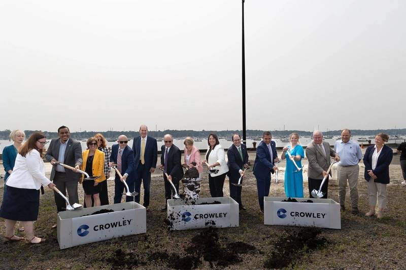 Crowley Breaks Ground on Salem Offshore Wind Terminal
