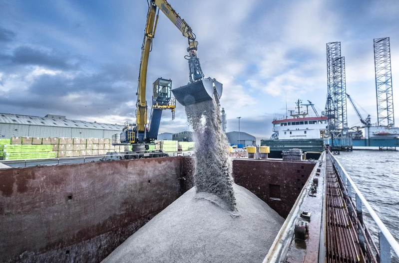 New Road Salt Hub at Port of Dundee