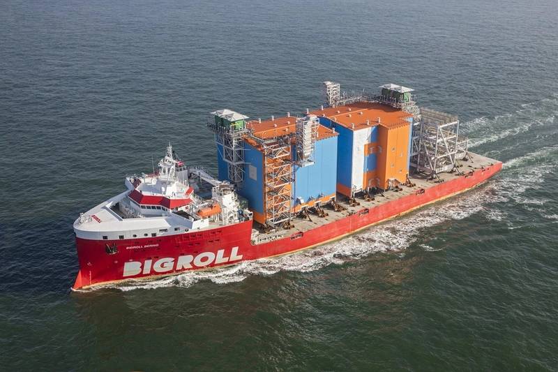 Roll Group Transports Ethane Cracker Modules