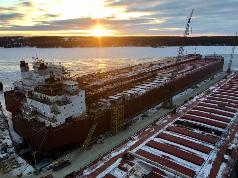 Interlake Steamship Joins Green Marine