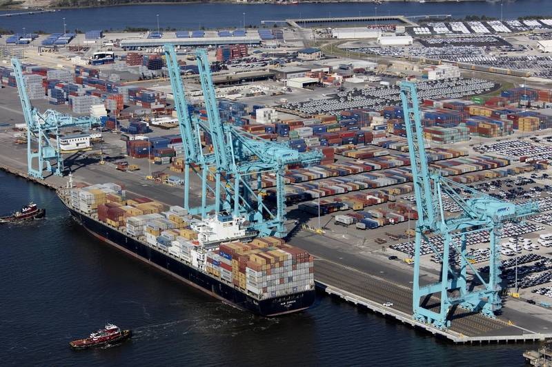 JAXPORT Sets New Container Record