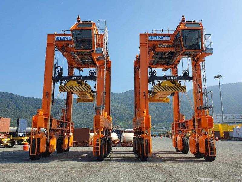 Busan Box Terminal Orders Six Konecranes Sprinter Carriers