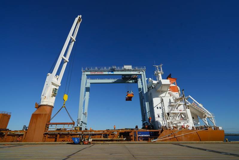 Boston’s Conley Terminal Receives Two New RTG Cranes