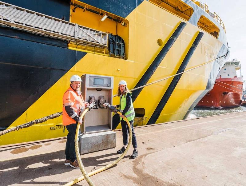 Montrose Becomes First Port in Scotland to Provide Shore Power for Vessels