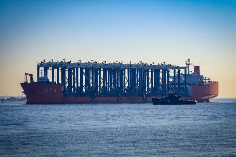 SC Ports’ Leatherman Terminal Welcomes 15 Hybrid Cranes