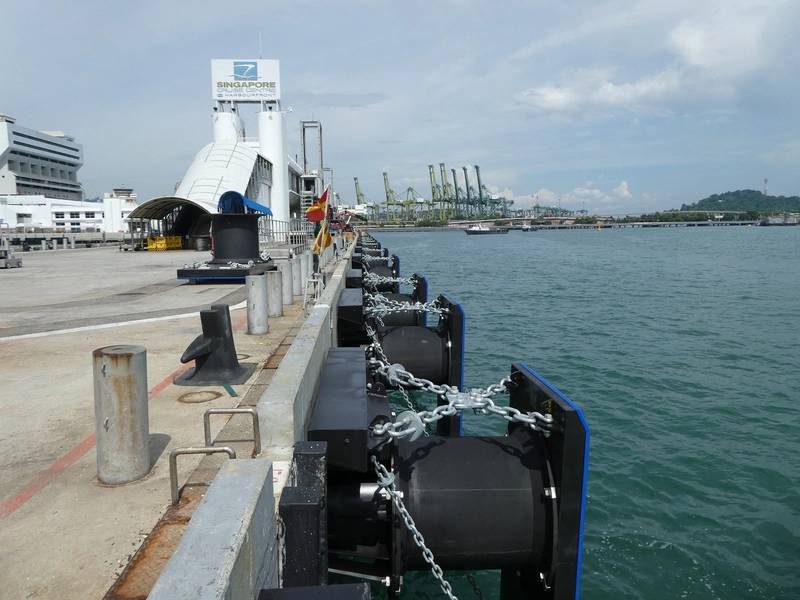 Trelleborg Fenders for Singapore Cruise Center Rehab