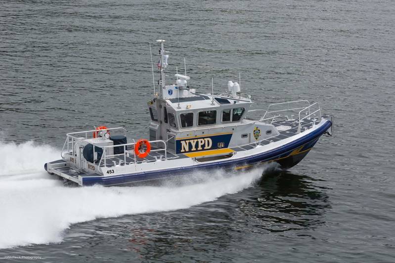 Seattle Shipyard Delivers Third NYPD Boat