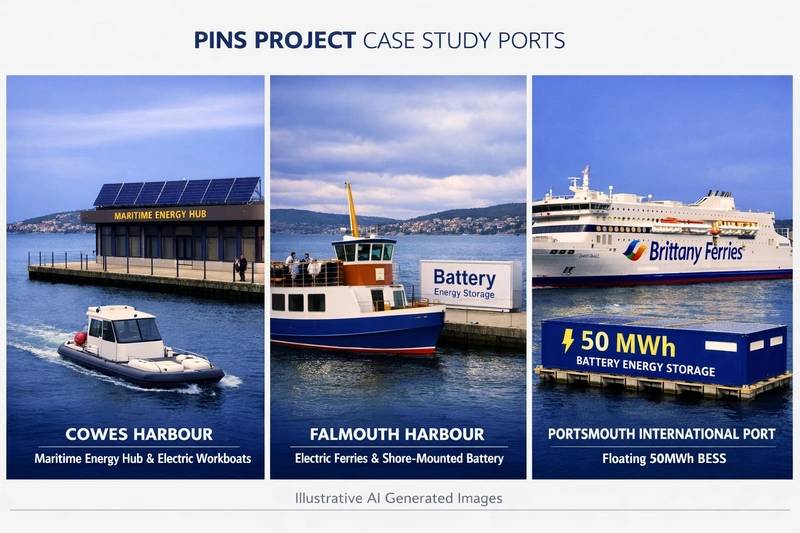 PINS Project Explores UK Port Electrification Solutions