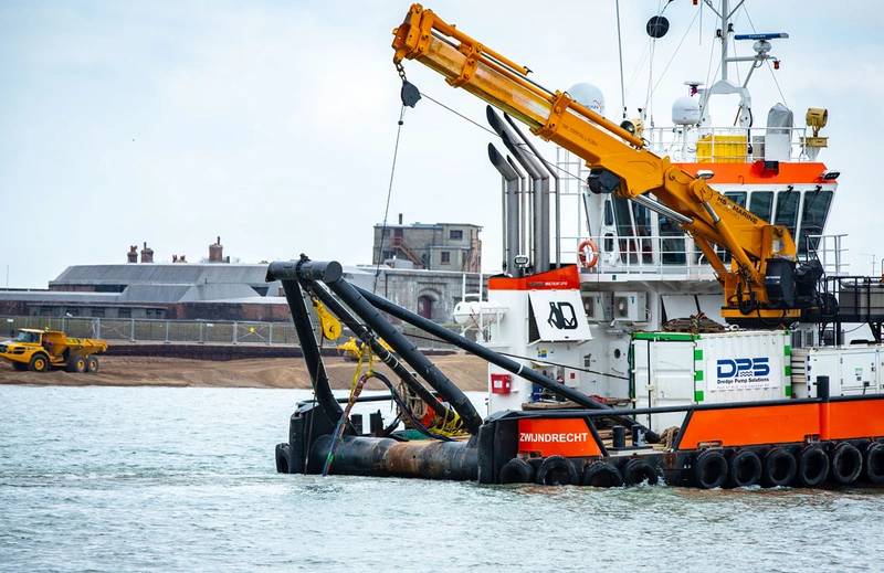 Noise from Agitation Dredging Safe for Marine Mammals and Fish