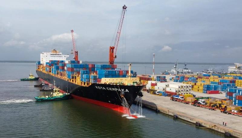 Onne Multipurpose Terminal Welcomes its Largest Container Ship