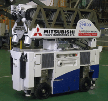 MHI Unveil 'Super Giraffe Robot'