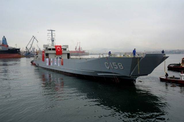 Turkish Shipyard Completes LCT Building Contract
