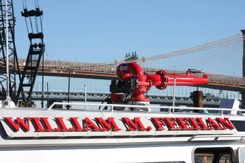 FDNY Honors 9/11 Hero Feehan at Boat Christening